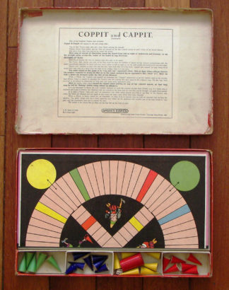 1928 Coppit and Cappit Board Game by Spear's Games - tomsk3000