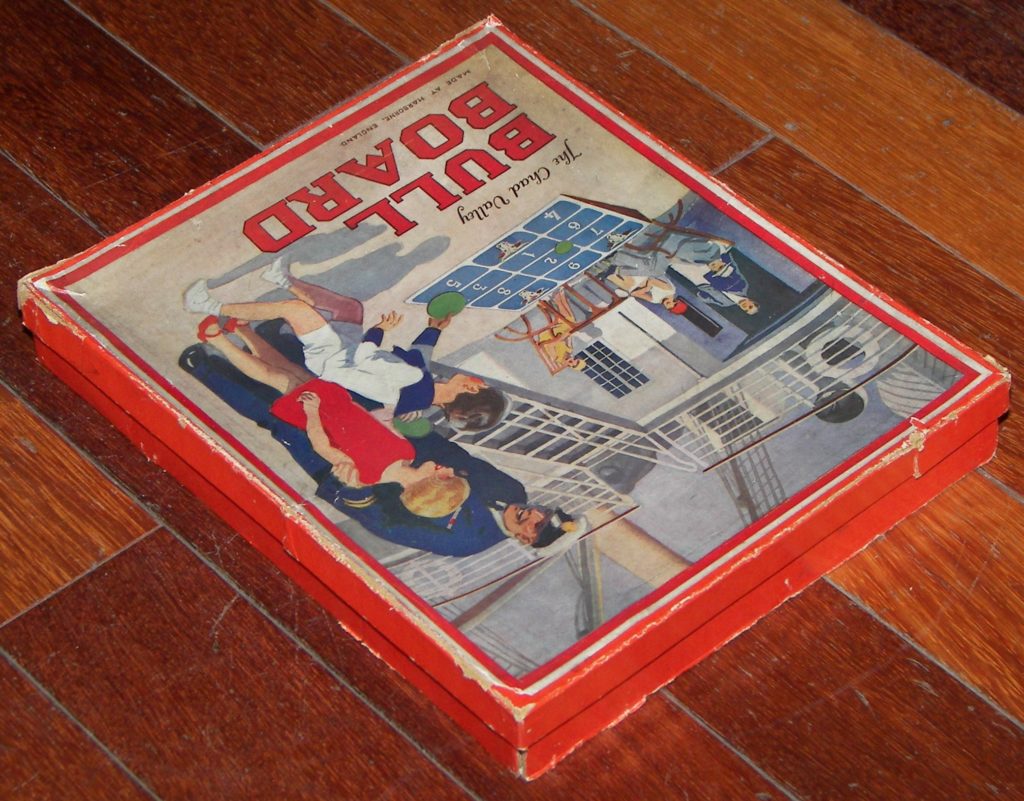 1920's The Chad Valley BULL BOARD Game, Harborne, England - tomsk3000
