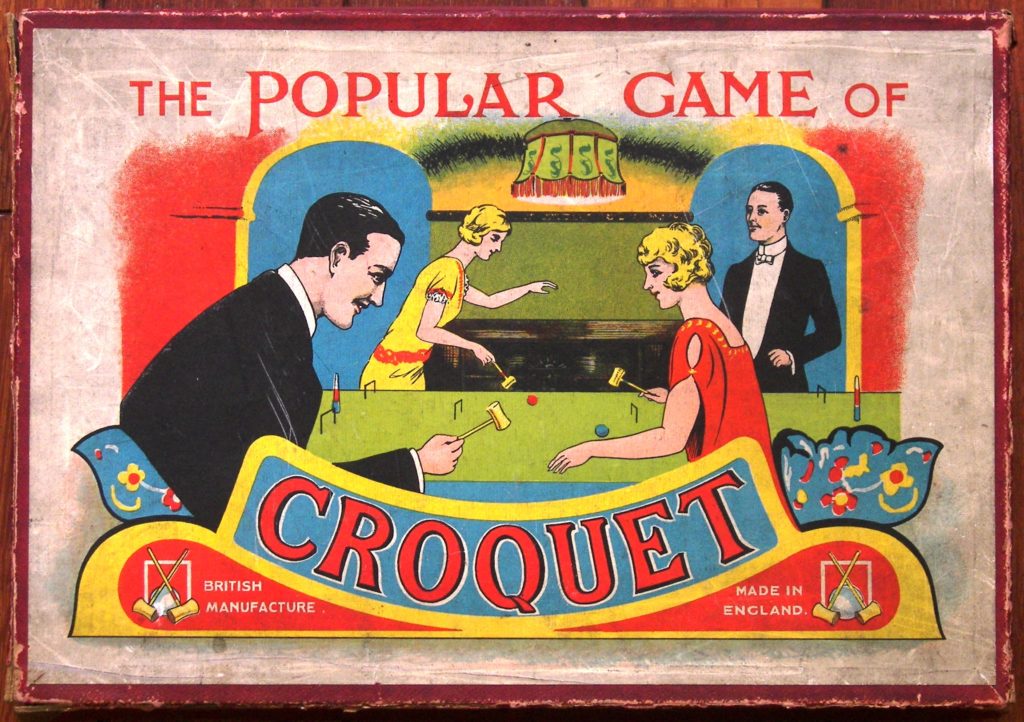 1910's Table Croquet by Glevum, Gloucester, England - tomsk3000