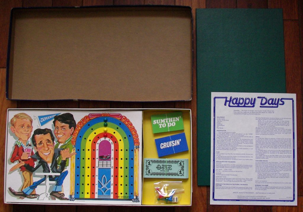 1976 Happy Days Board Game by Parker Brothers, Canada - tomsk3000