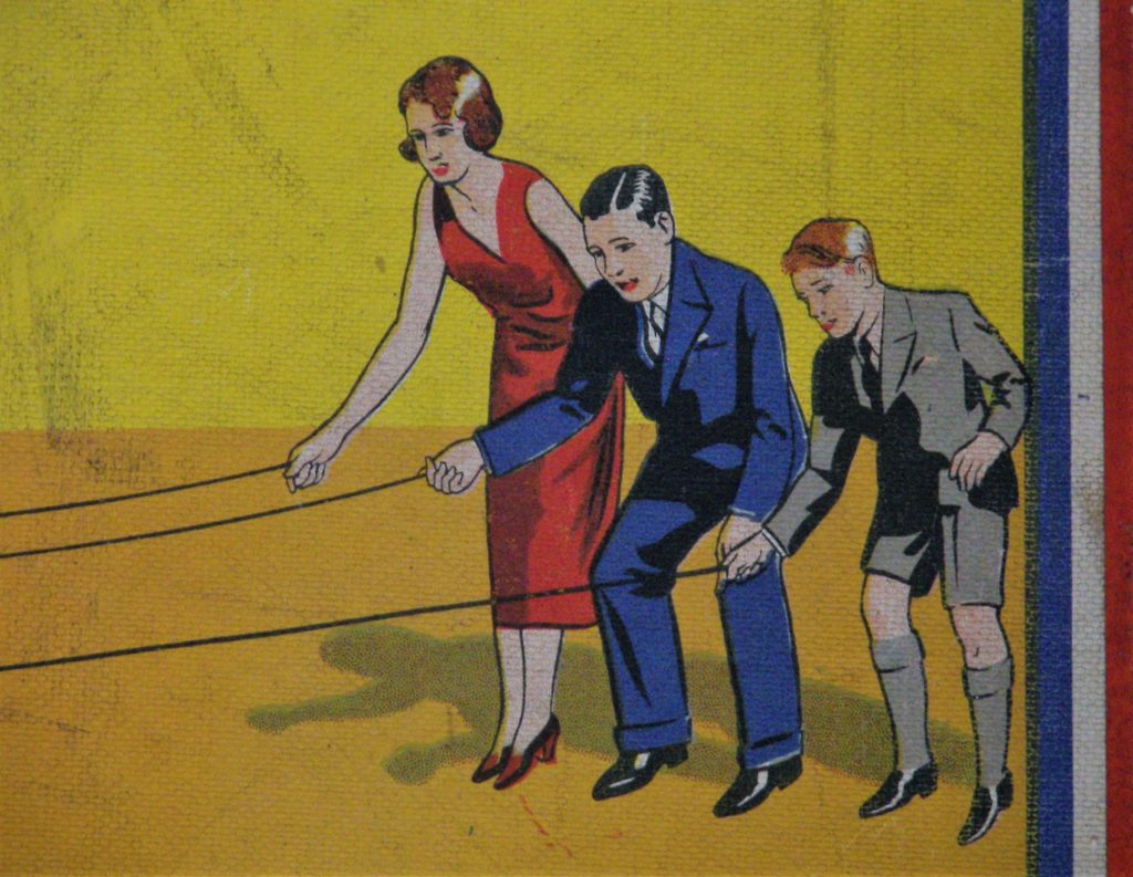 1920's Jiggle-Joggle The Frog Race Game by Glevum, England - tomsk3000