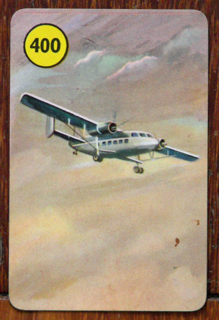1957 Round Europe Card Game Pepys Series, London - tomsk3000