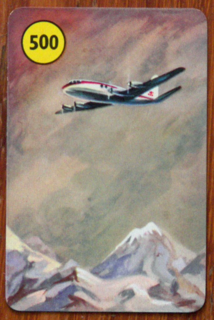 1957 Round Europe Card Game Pepys Series, London - tomsk3000