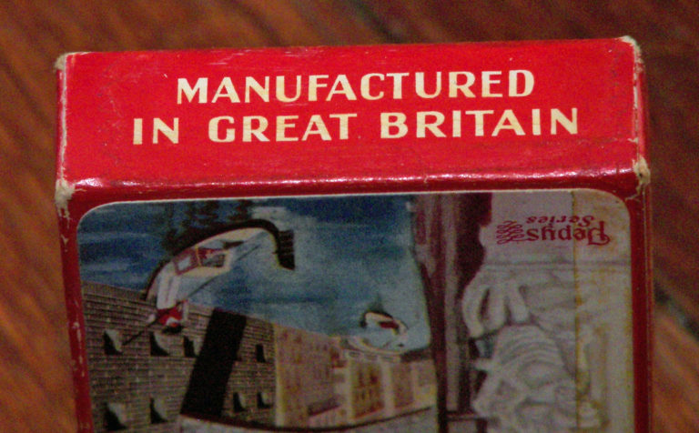 1957 Round Europe Card Game Pepys Series, London - tomsk3000