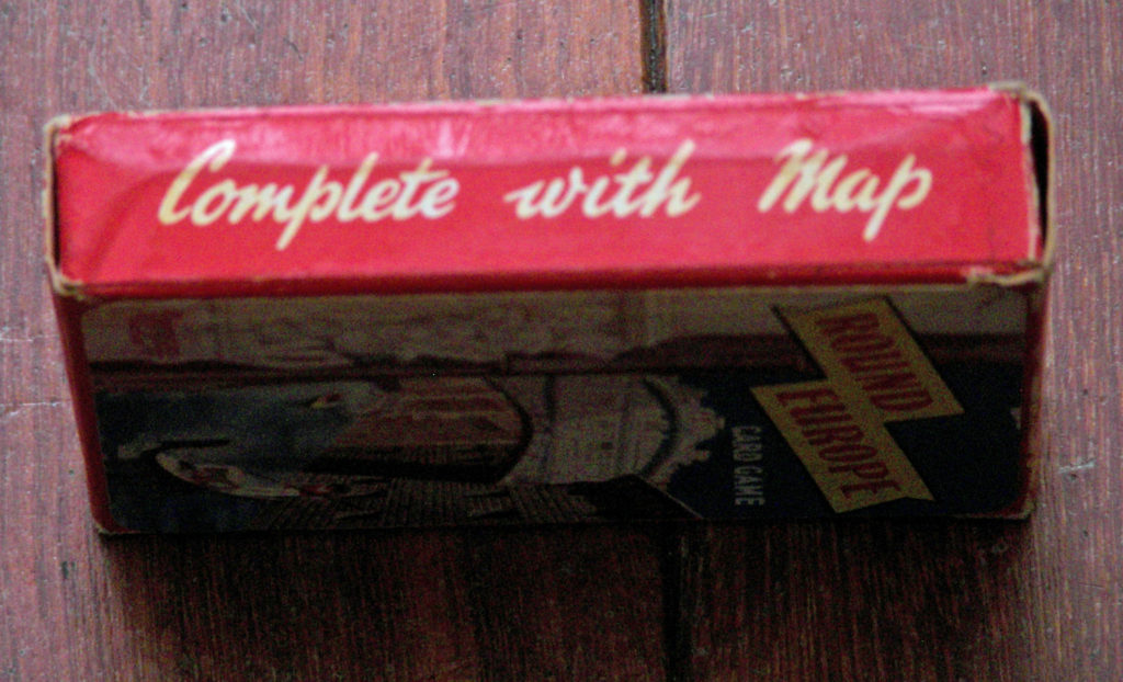 1957 Round Europe Card Game Pepys Series, London - tomsk3000