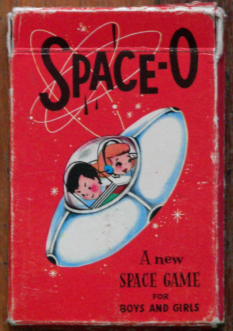 1960's SPACE-O Card Game (aka Orbit) by Pla-Mor, USA - tomsk3000