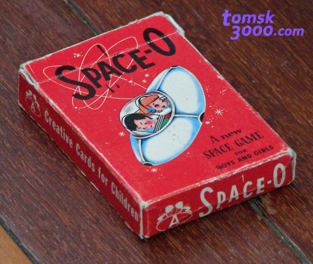 1960's SPACE-O Card Game (aka Orbit) by Pla-Mor, USA - tomsk3000