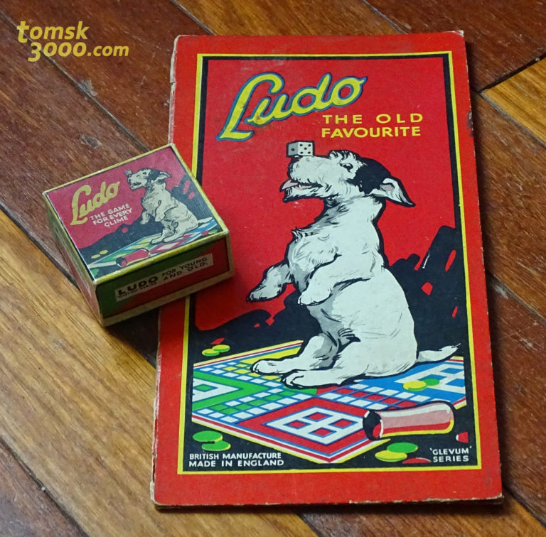 1930's LUDO Vintage Board Game Glevum, England - tomsk3000
