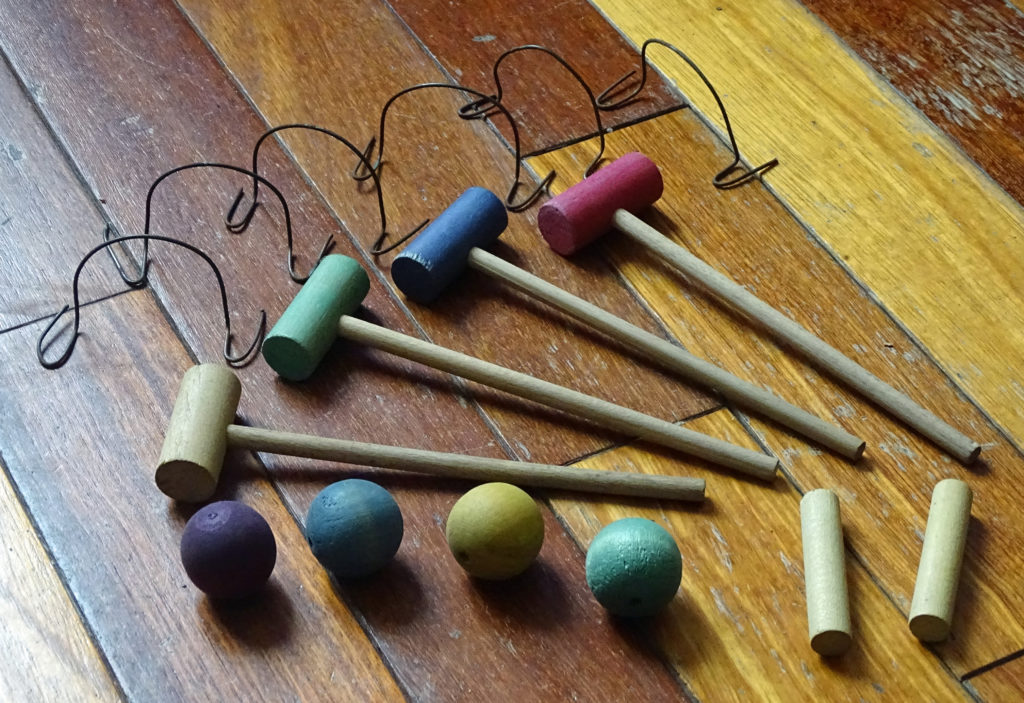 1920's Table Croquet by Glevum, Gloucester, England - tomsk3000