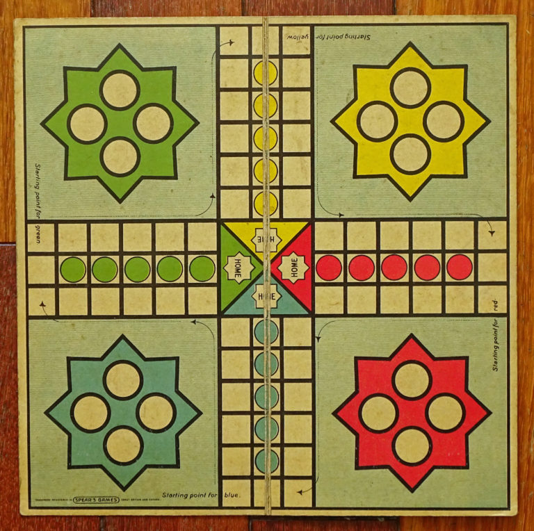 1920's Ludo Board Game by Spear’s, Bavaria - tomsk3000