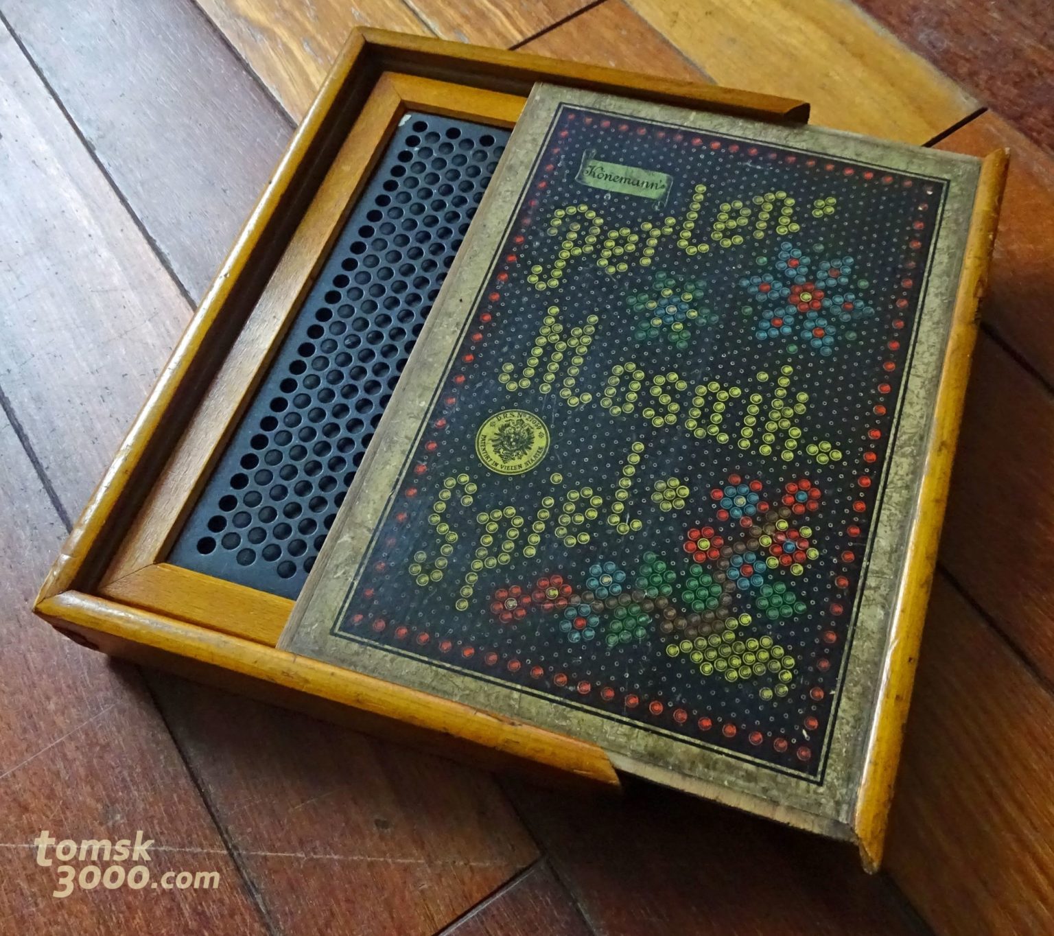 1880's Perlen Mosaik Spiel (Mosaic Game) by Könemann of Rudolstadt ...