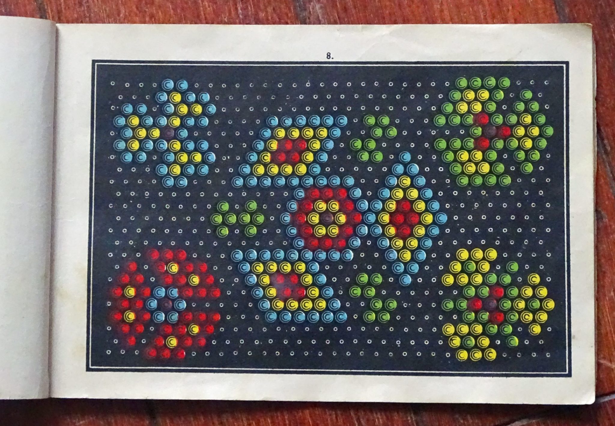 1880's Perlen Mosaik Spiel (Mosaic Game) by Könemann of Rudolstadt ...