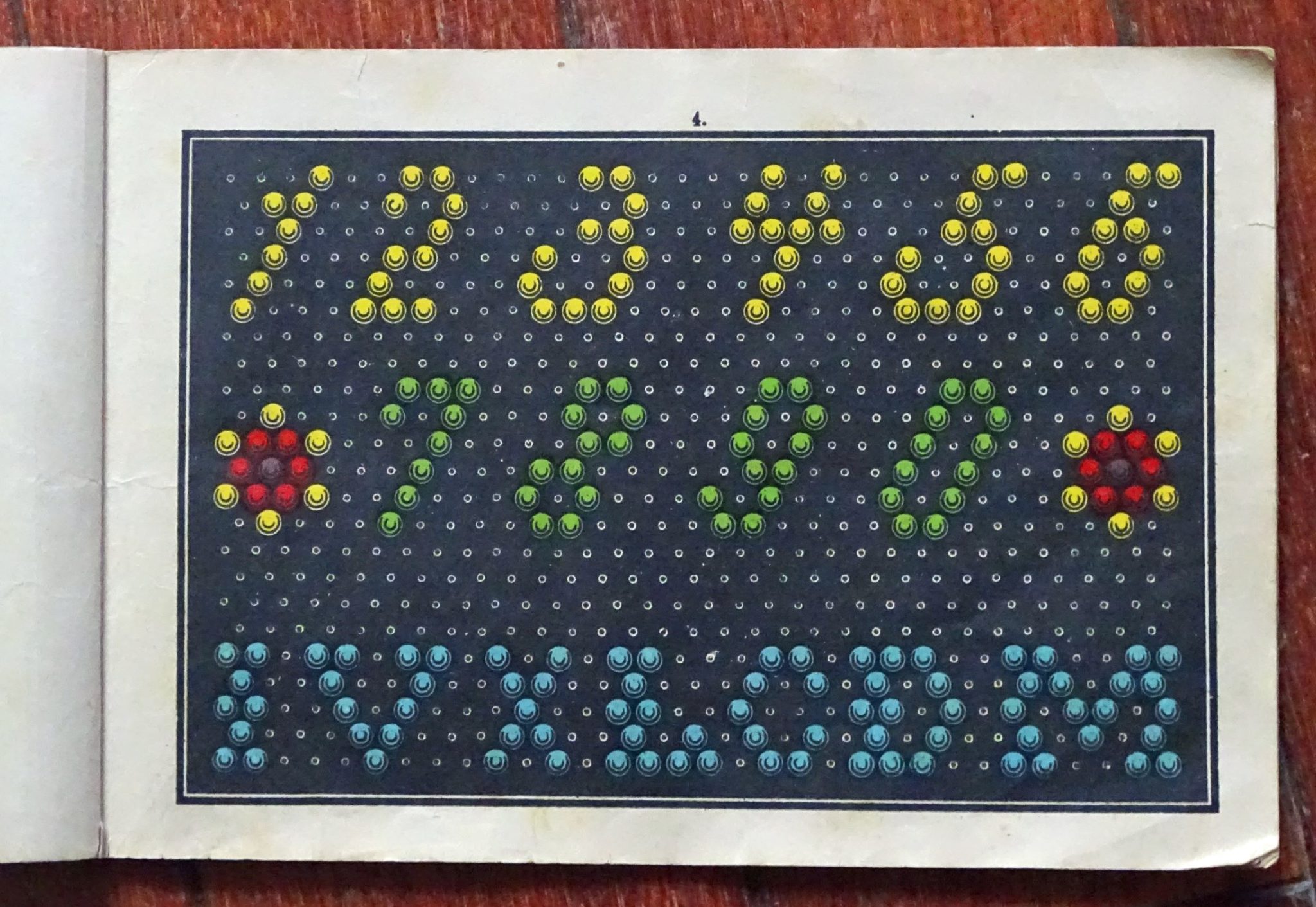 1880's Perlen Mosaik Spiel (Mosaic Game) by Könemann of Rudolstadt ...