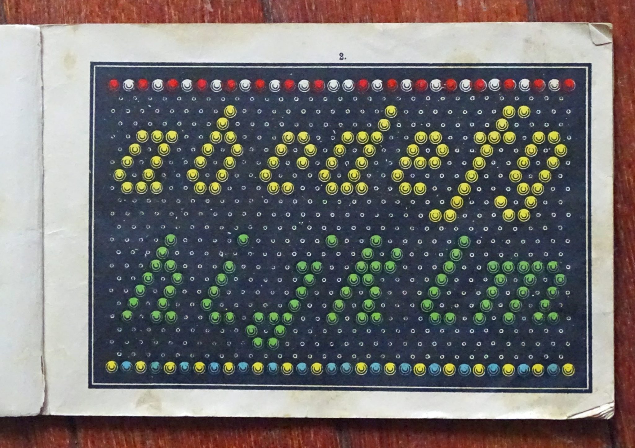 1880's Perlen Mosaik Spiel (Mosaic Game) by Könemann of Rudolstadt ...