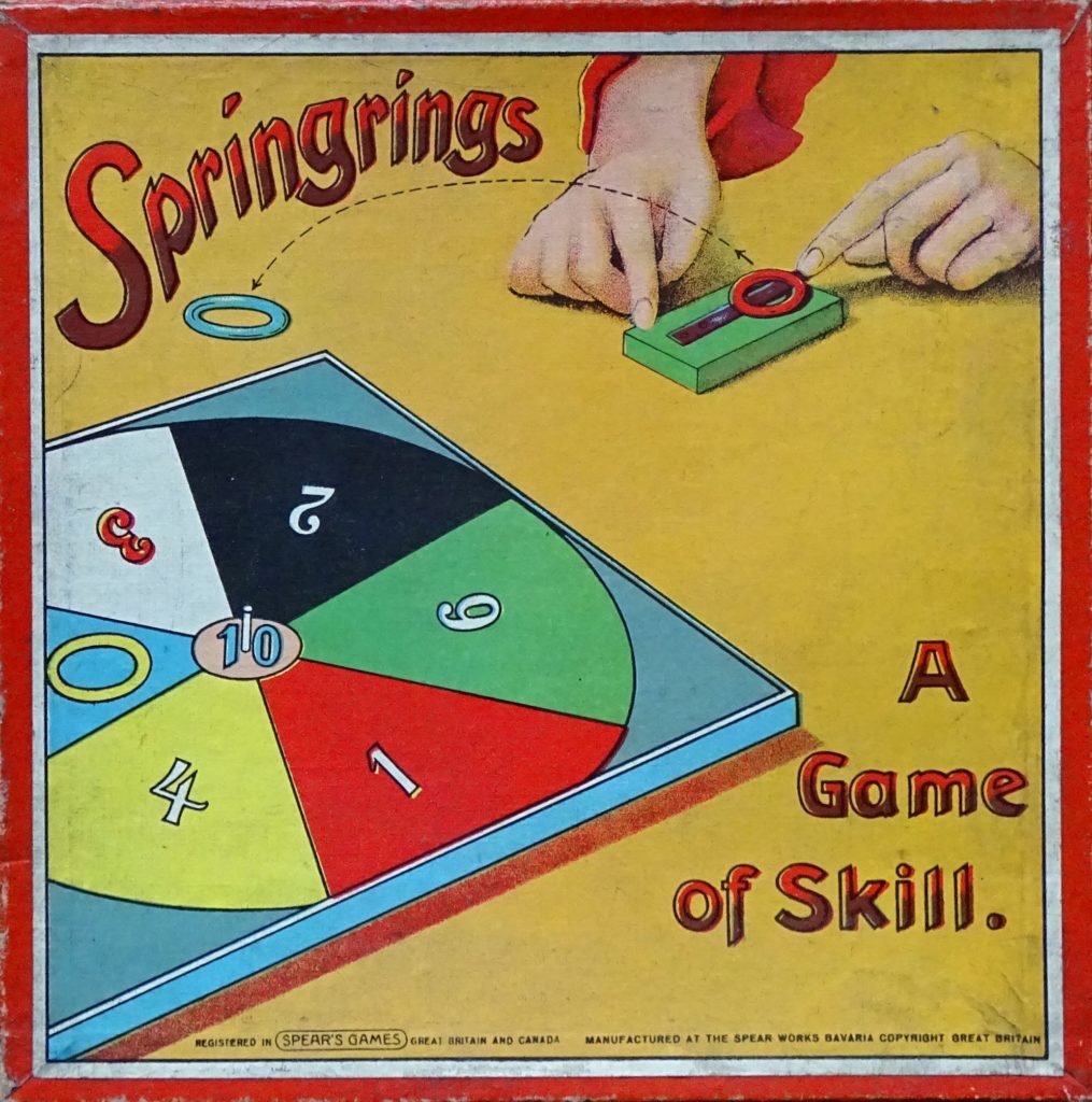 1960's Flying Hats Game Made in England by Spear's Games - tomsk3000