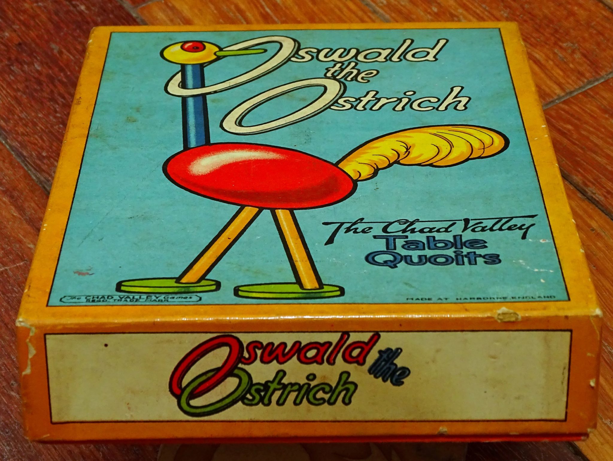 1920's Oswald The Ostrich A Table Quoits Game by Chad Valley, England ...