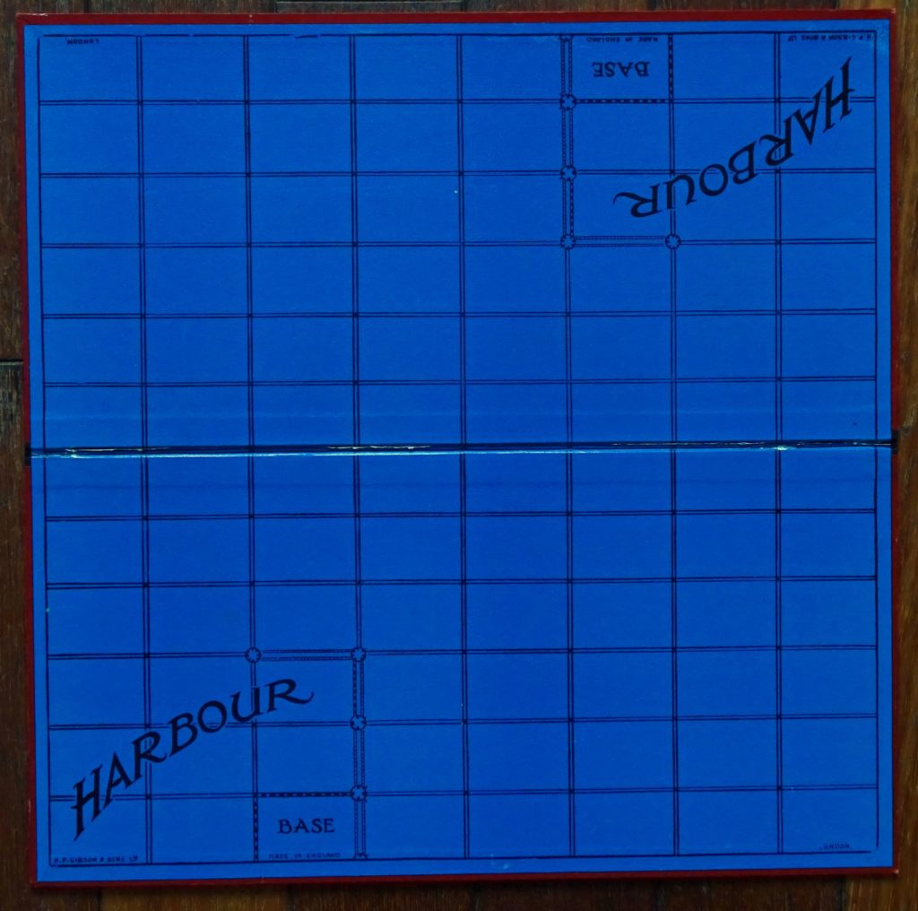 1950's Dover Patrol or Naval Tactics Board Game by H.P. Gibson, England ...