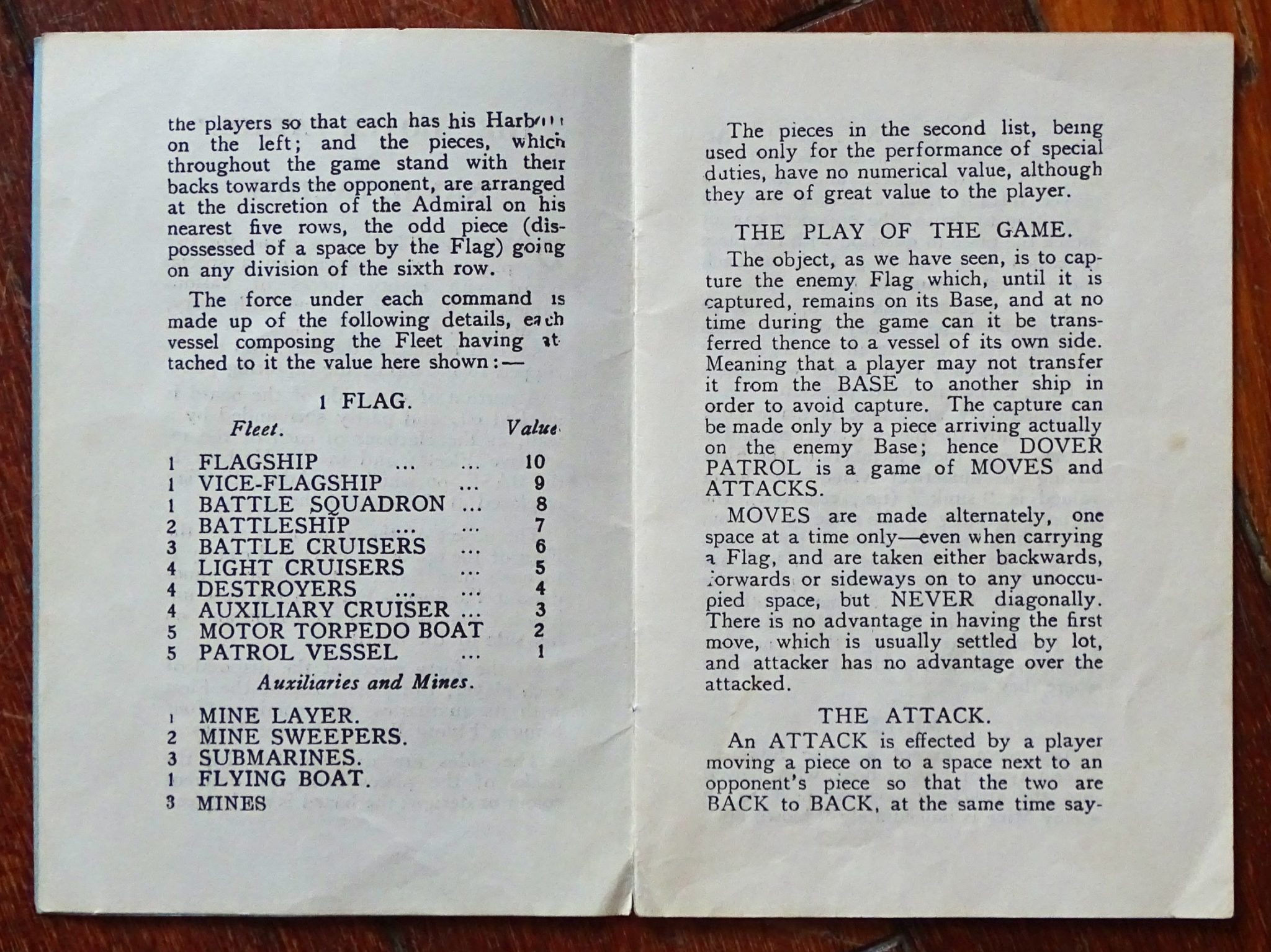 1950's Dover Patrol or Naval Tactics Board Game by H.P. Gibson, England ...