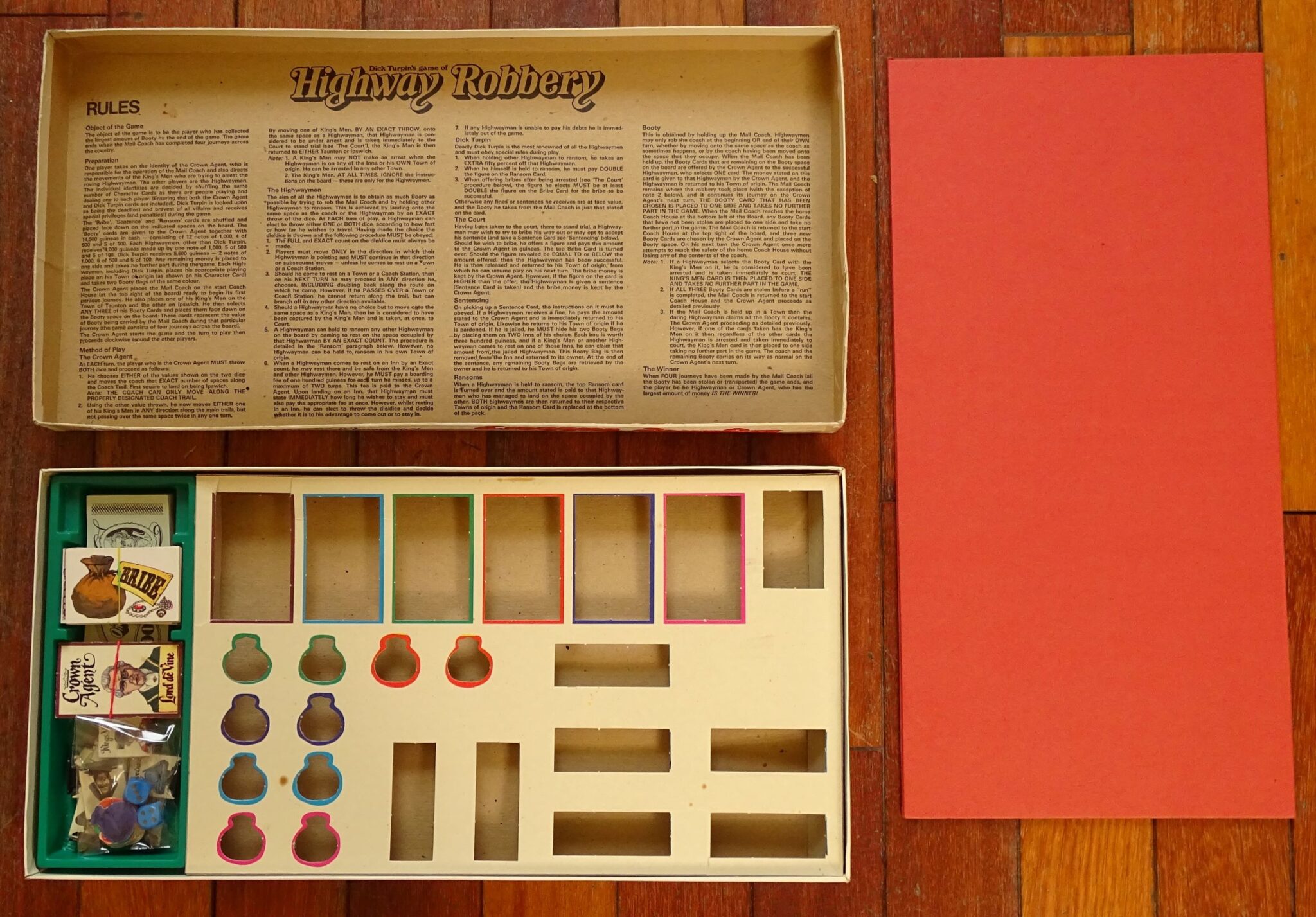 1969 Dick Turpin's Game of Highway Robbery by Arrow Games Ltd. - tomsk3000