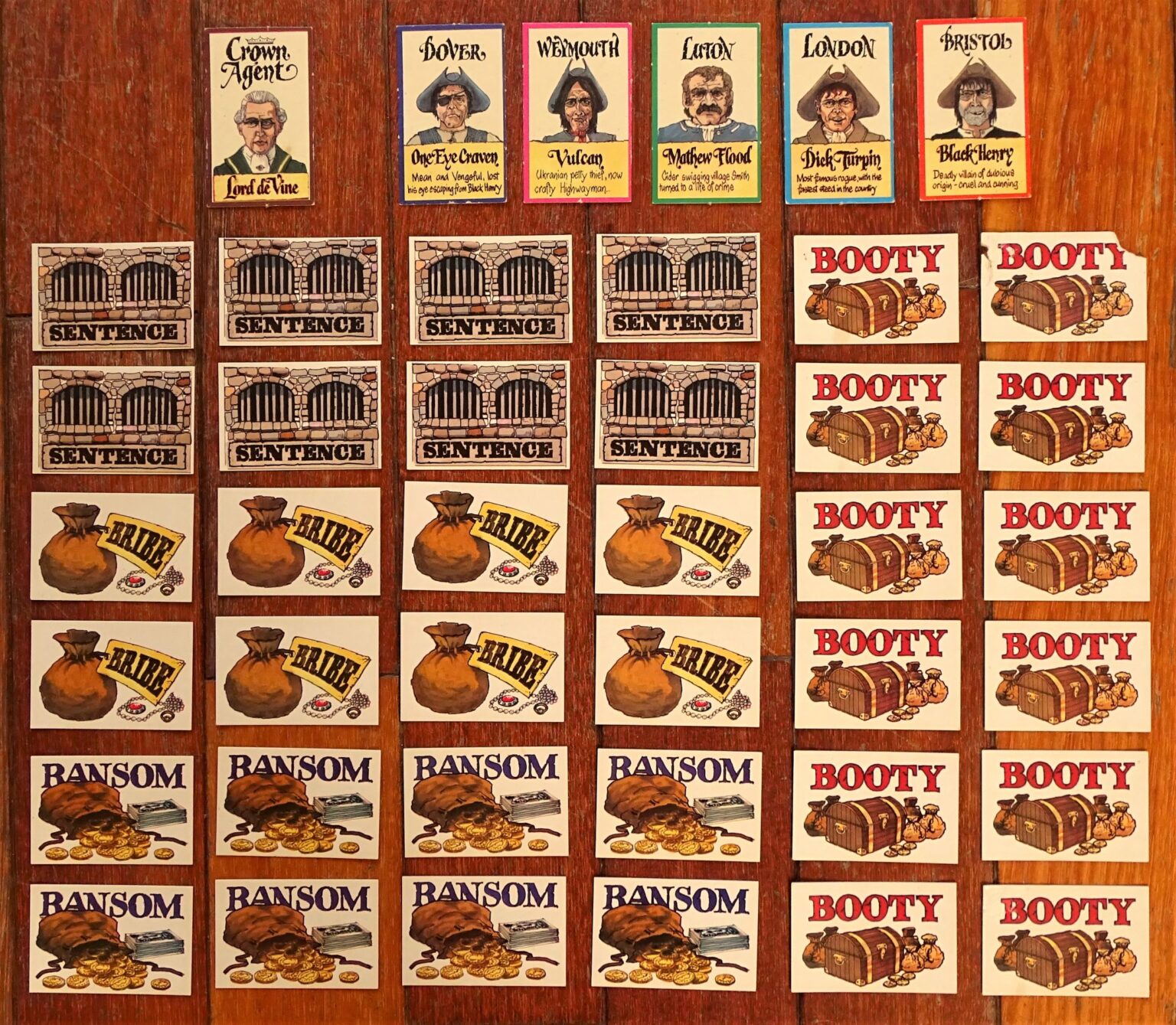 1969 Dick Turpin's Game of Highway Robbery by Arrow Games Ltd. - tomsk3000