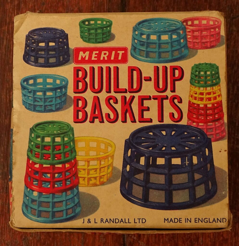 1962 Merit Build-Up Baskets by J & L Randall Ltd., England - tomsk3000
