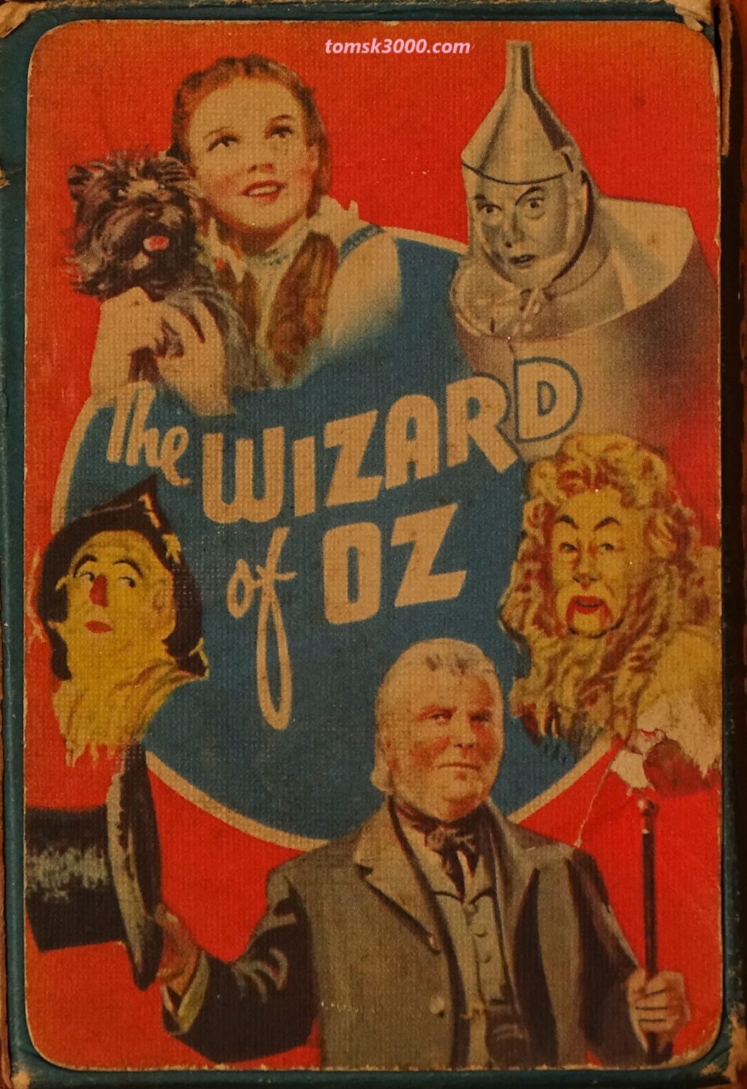 1940 The Wizard of Oz Card Game by Castell, London - tomsk3000