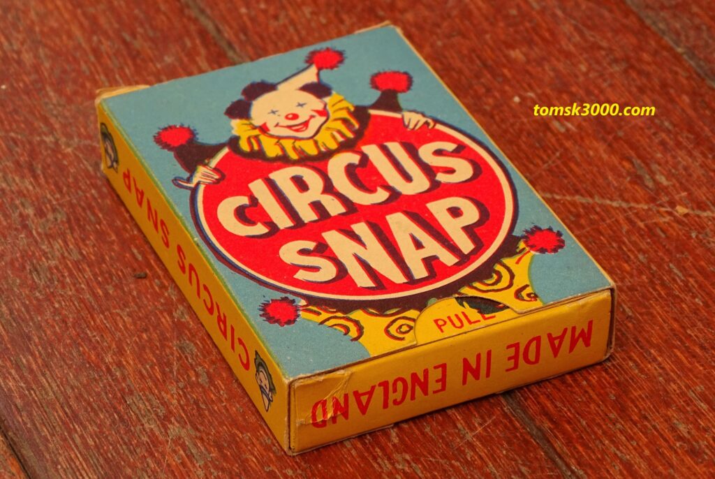 1940's Circus Snap Card Game, Made in England - tomsk3000