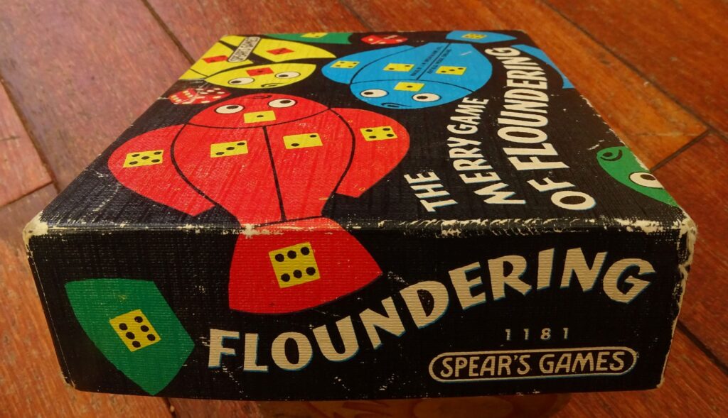 1960's Floundering Dice Game by Spears, England - tomsk3000