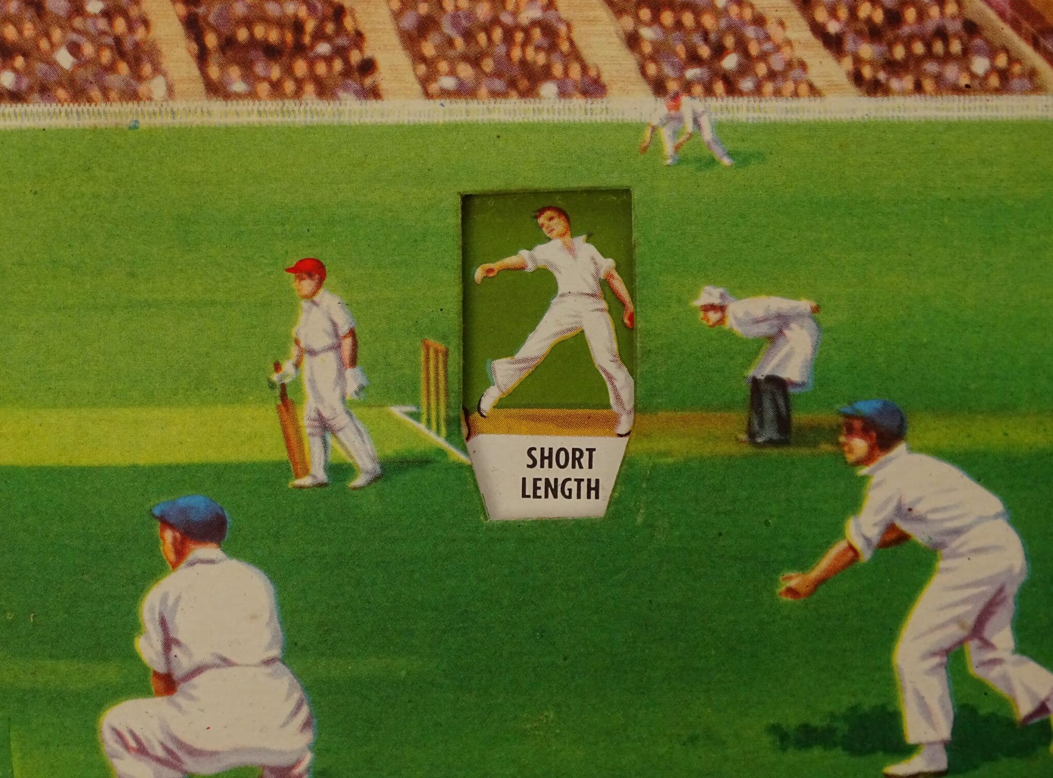 1955 TEST MATCH Vintage British Cricket Game by John Waddington, Leeds ...