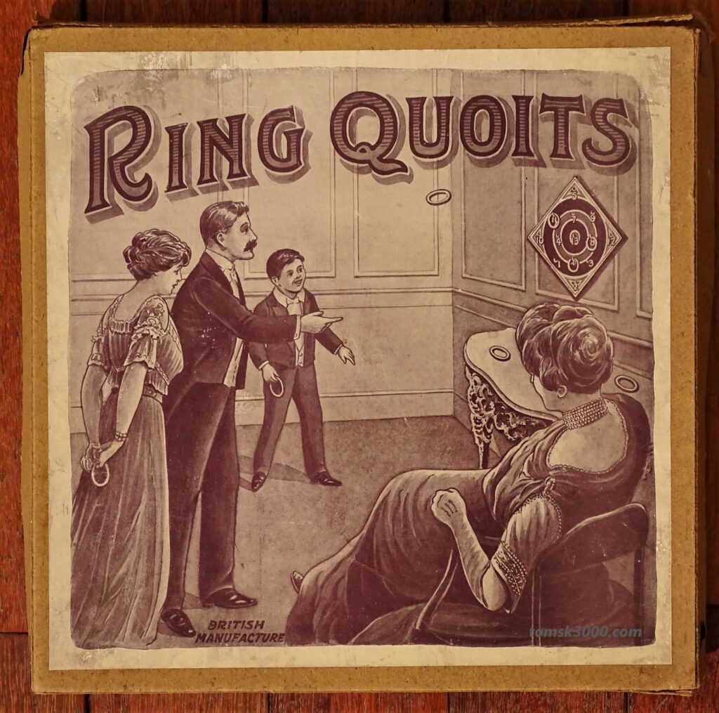 1890's Ring Quoits (Indoor Wall Ring Toss), British Manufacture - tomsk3000