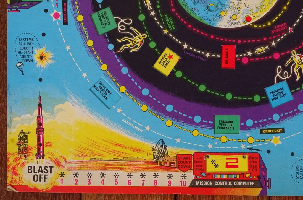 1960's Moon Race Game by Chad Valley, England - tomsk3000