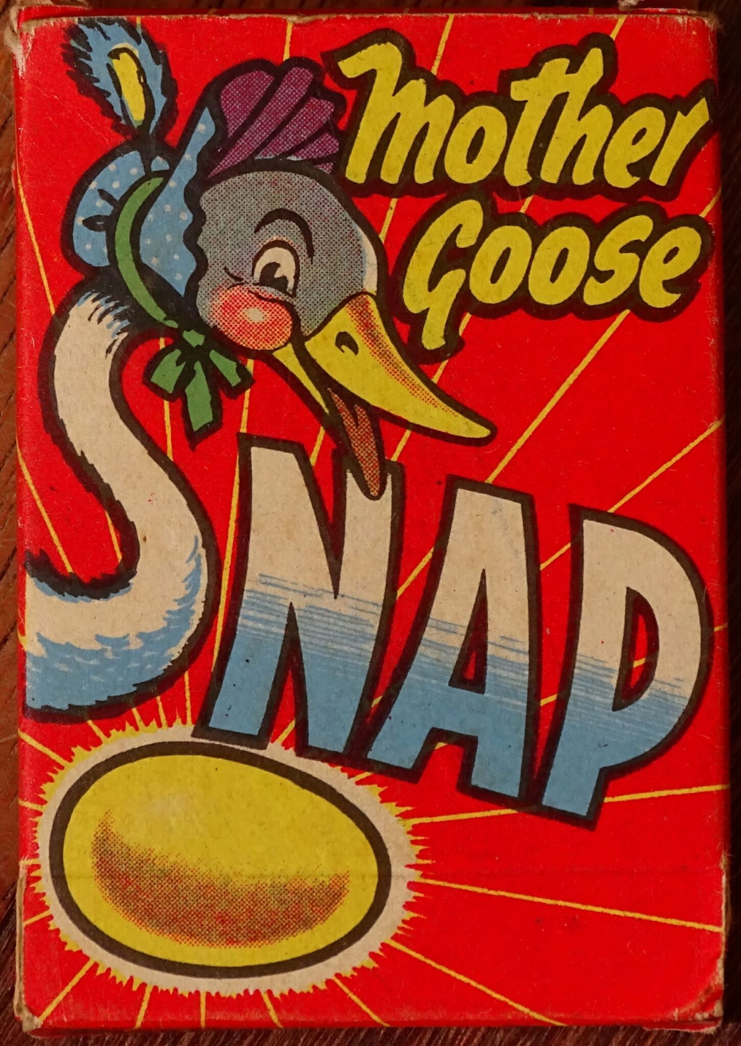 1950's Mother Goose SNAP Card Game by Tower Press, England - tomsk3000