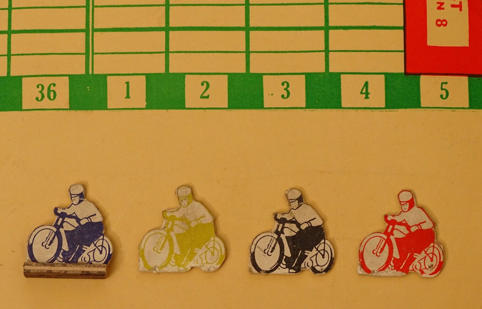 1940's Wheel 2 Wheel Speedway Game by Igri, London, England - tomsk3000