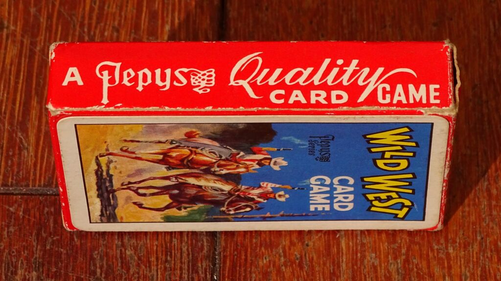 1963 Wild West Card Game by Pepys, England - tomsk3000