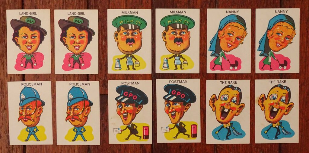 1960's Old Maid Card Game by Clifford Toys, England - tomsk3000