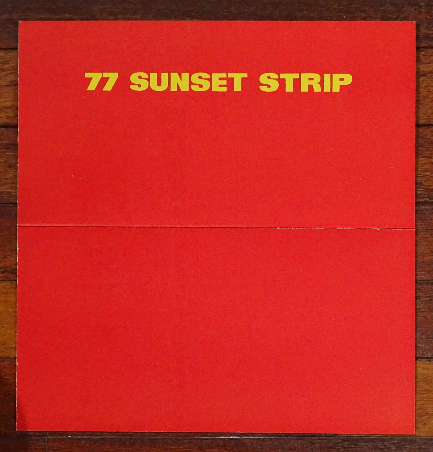 1960 77 Sunset Strip by Bell, England - tomsk3000