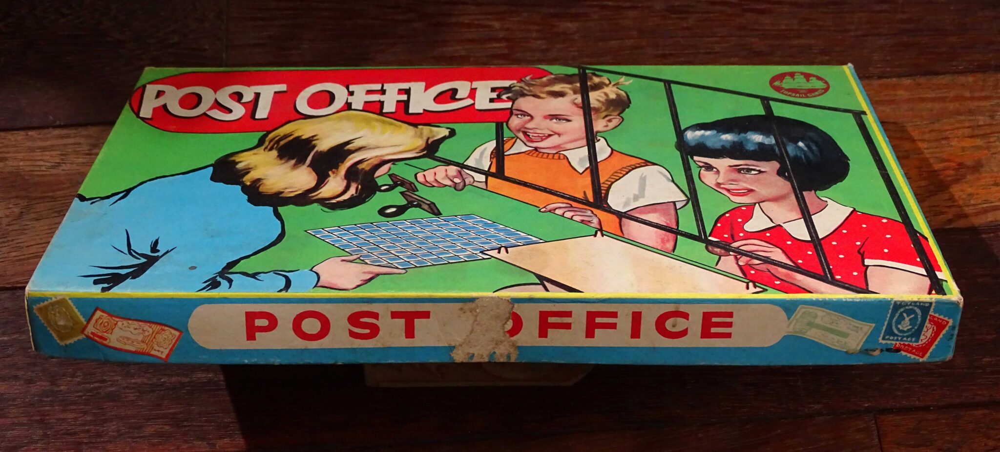 1950's Post Office Playset by Topsail Games, England - tomsk3000