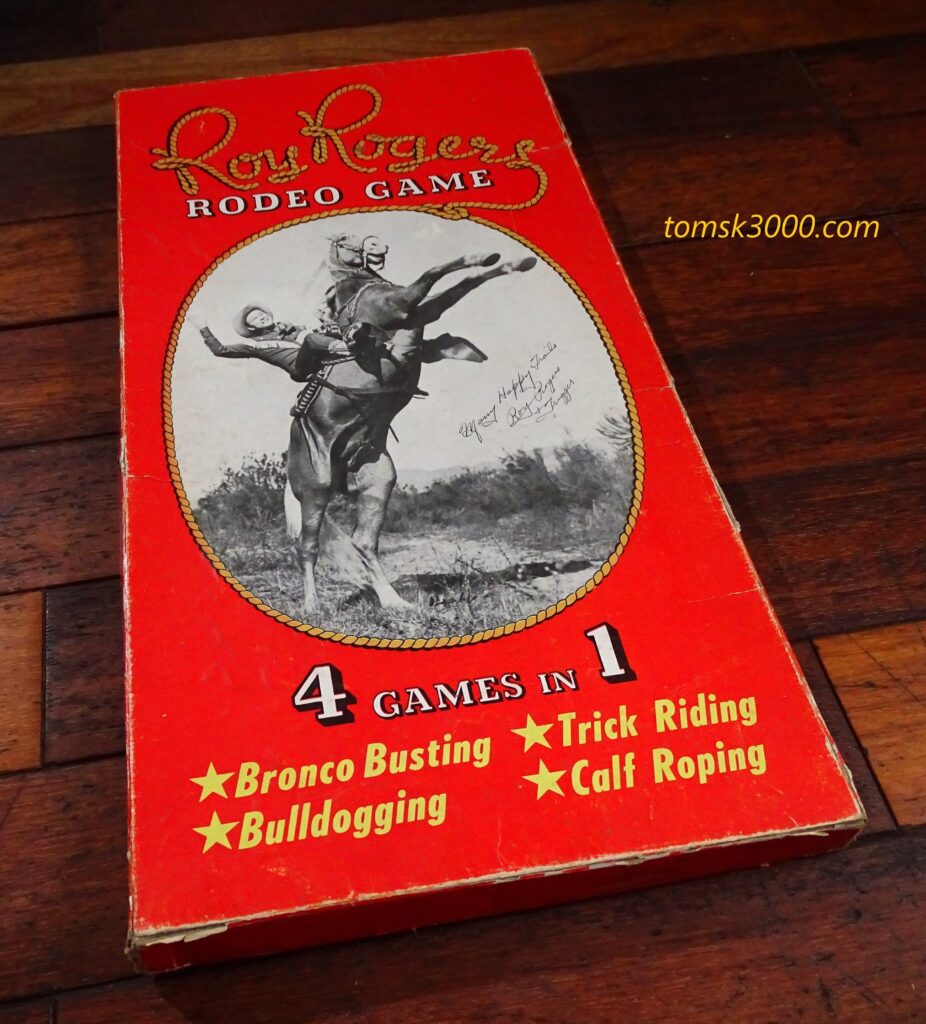 1949 Roy Rogers Rodeo Game by The Rogden Co., Chicago - tomsk3000